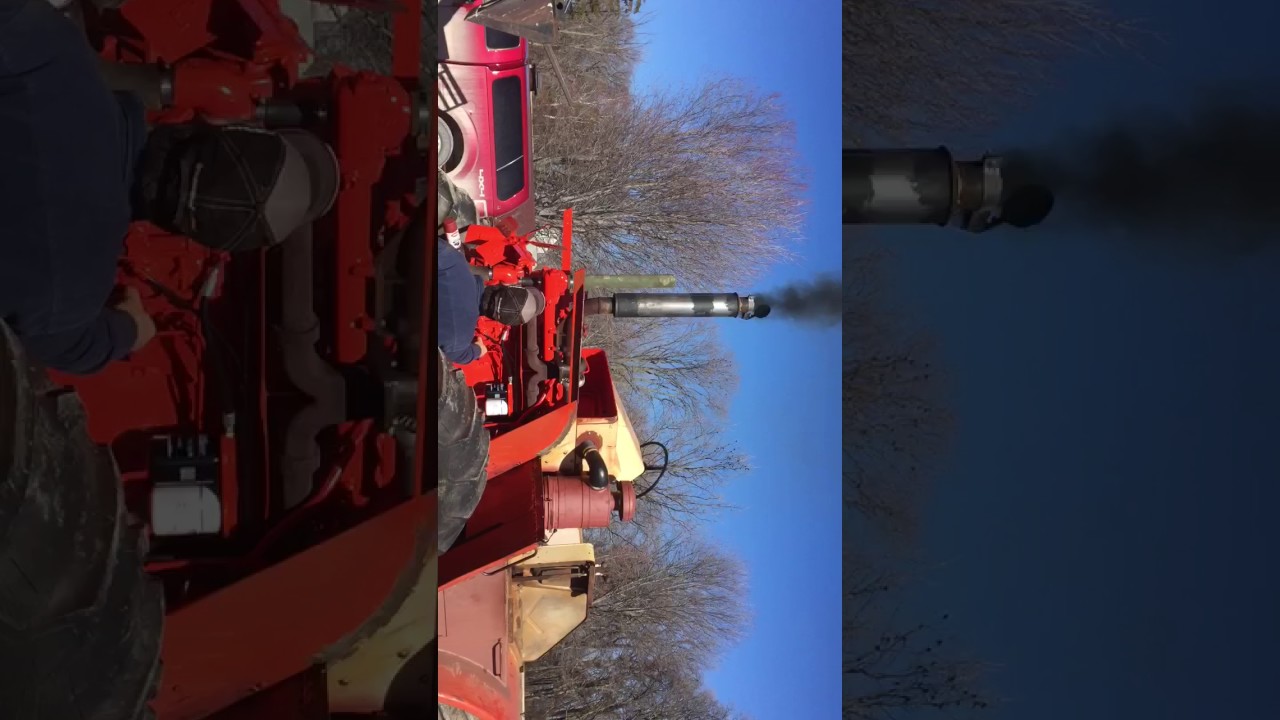 Case 1200 traction king - YouTube