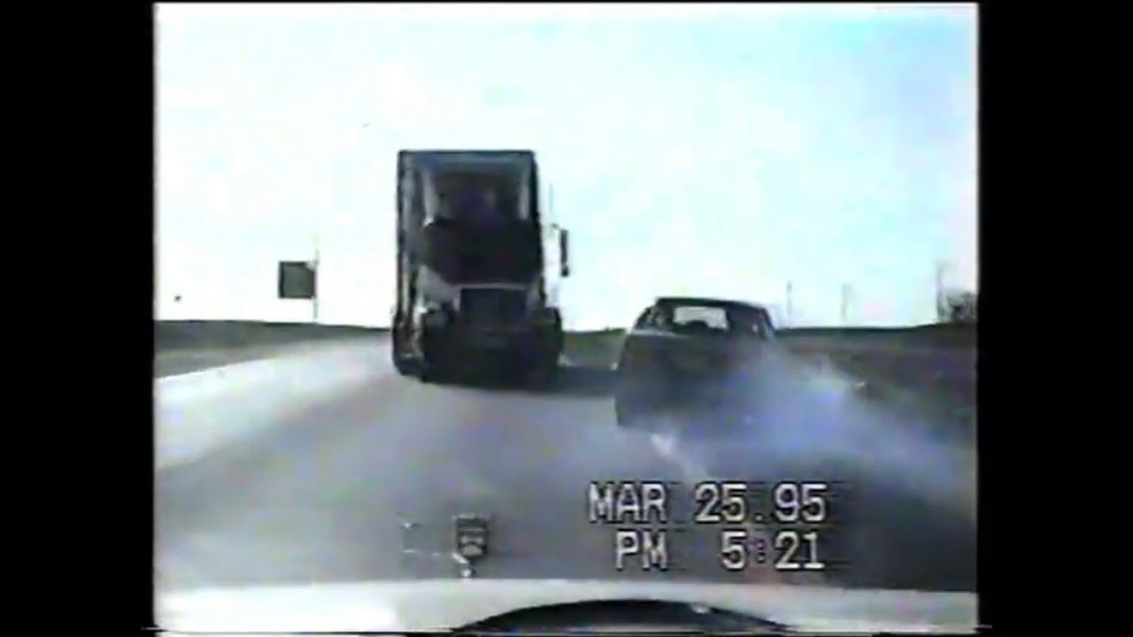 Police Chase In Midland County, Texas, March 25, 1995 - YouTube