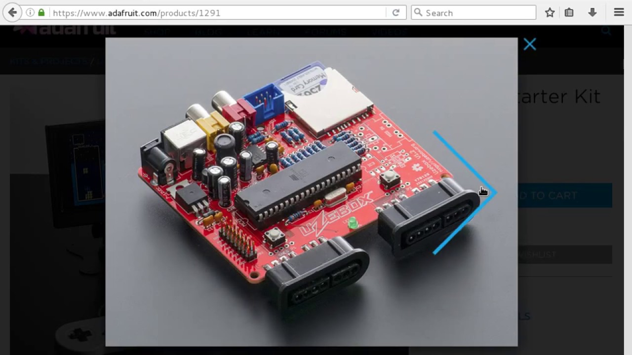 Getting Started with the Uzebox Video Game Console (part 1) - YouTube