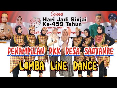 Lomba Line Dance Dalam Rangka Hari Jadi Sinjai Ke-459 - YouTube