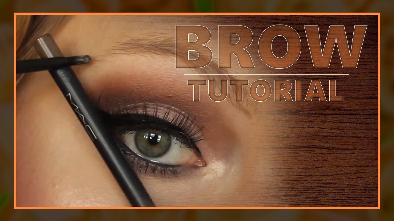 EASY STEP-BY-STEP BROW TUTORIAL WITH PENCIL - YouTube