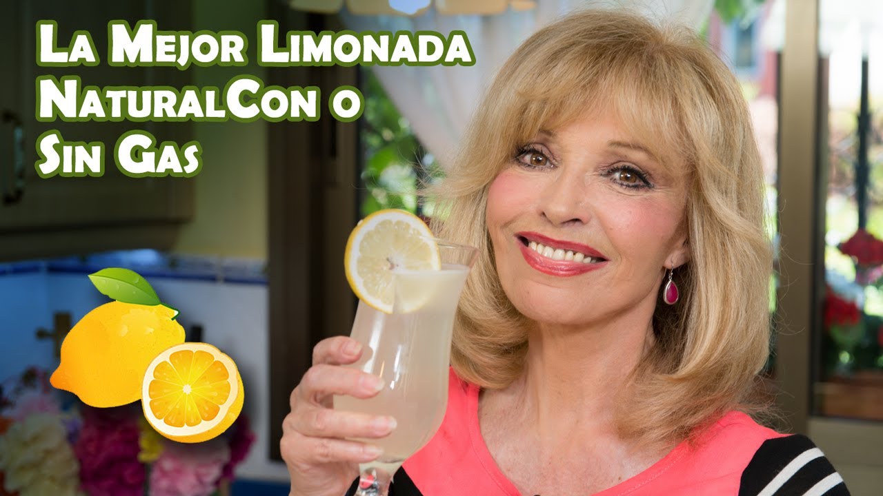 La Mejor Limonada Natural Con o Sin Gas - YouTube