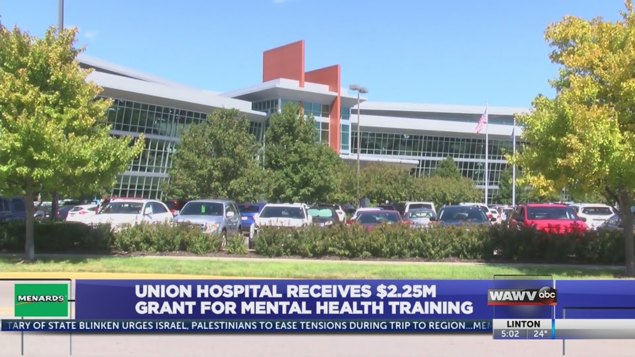 Union Hospital Receives $2.25M Grant for Mental Health Training - YouTube