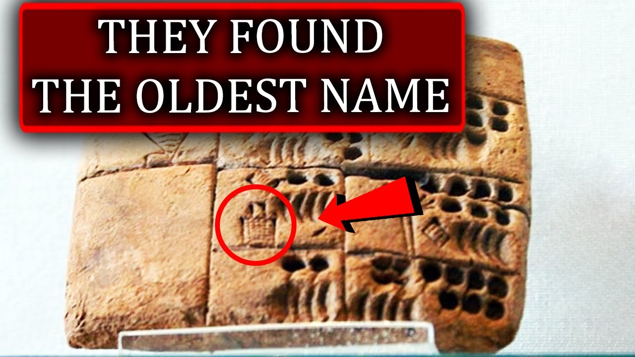 They Have Discovered The Oldest Name In History, And It Wasn't What We ...