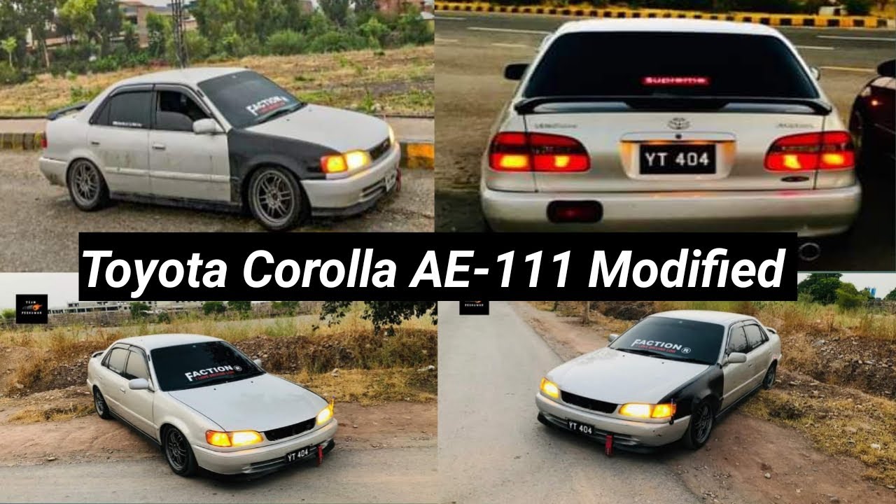 Toyota Corolla AE-111 | Modified Walkaround | Cars Hunt - YouTube