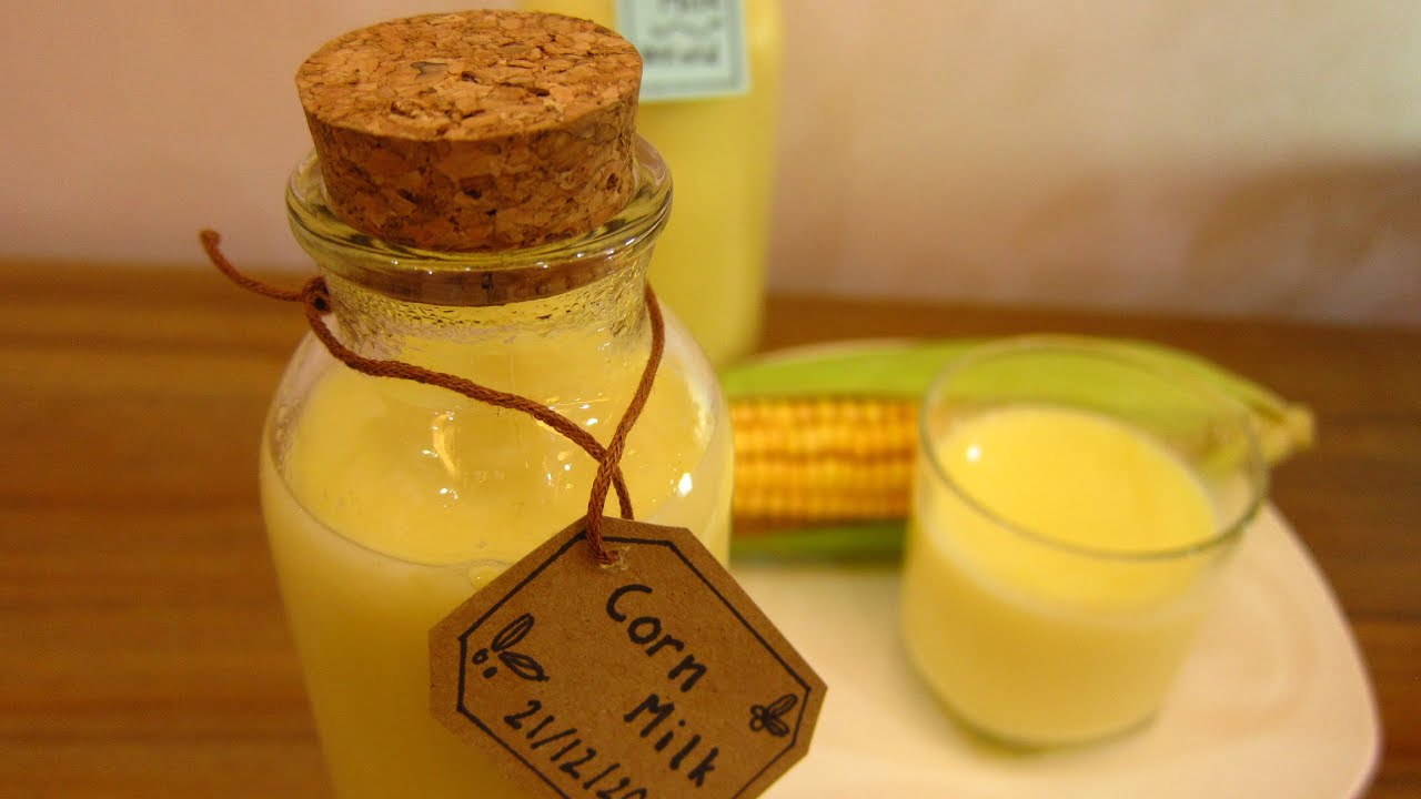 Corn milk - YouTube