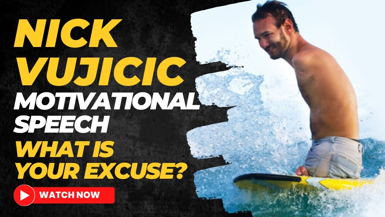 Best LIFE CHANGING Motivational Speech - Nick Vujicic - What is your ...