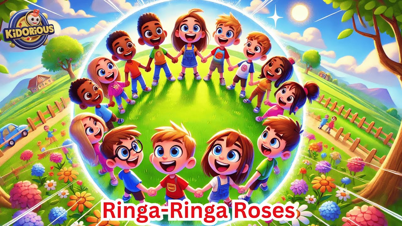 Ringa Ringa Roses 🌹 | Fun Kids Cartoon Song & Dance | Must-Watch ...