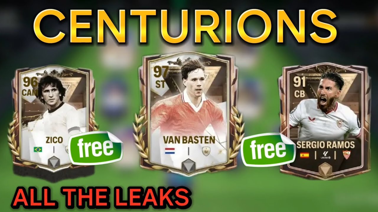 ALL THE LEAKS RELATED TO THE NEW CENTURIONS EVENT IN FC MOBILE|#foryou ...