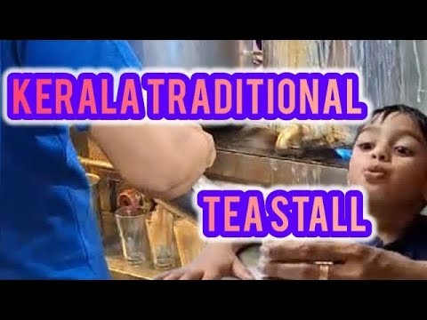 Exploring the Style of Making Kerala Traditional Tea . Stall setup #tea ...