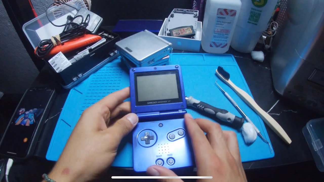 Bought a gameboy advance sp off eBay - YouTube