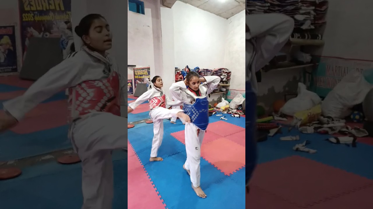 Taekwondo Chest Guard Kick #taekwondo #fught #fight #action #martialart ...