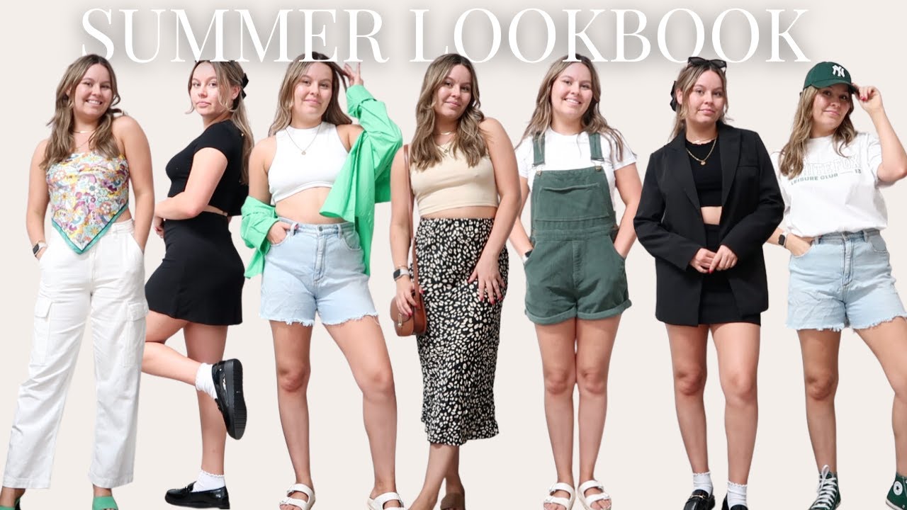 Summer Look Book 2023 | 7 Outfits | Styling Summer Trends - YouTube