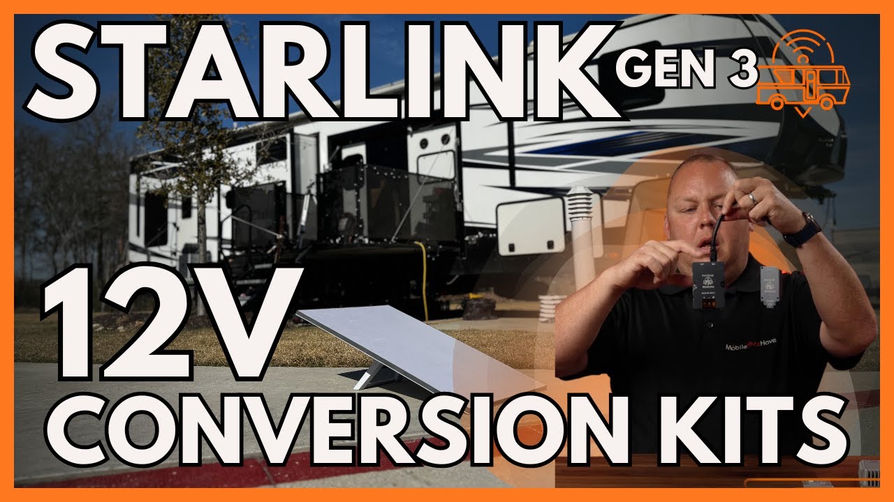 New! Starlink Gen 3 (V4) DC Power + Router Kit - YouTube
