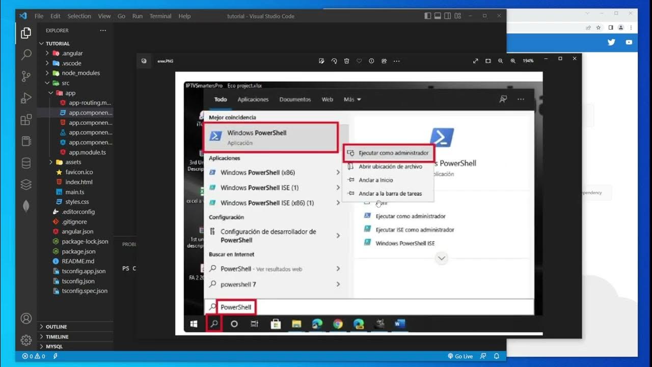 como ABRIR un PROYECTO de ANGULAR en VISUAL STUDIO CODE 🚀 - YouTube