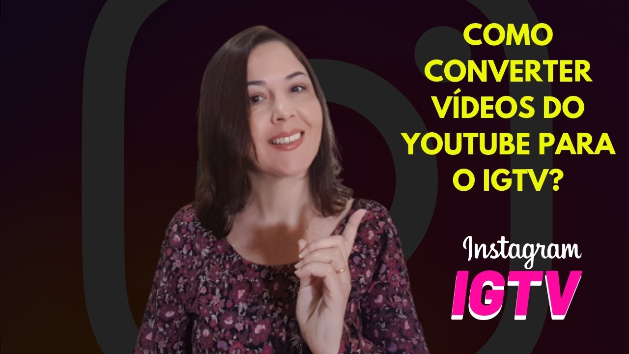 Como converter vídeo horizontal para vertical (formato IGTV) pelo ...