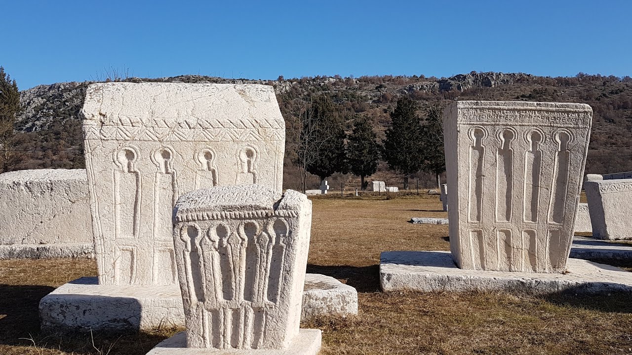 Stećci (Medieval Megalithic Tombstones) near Stolac, Bosnia ...