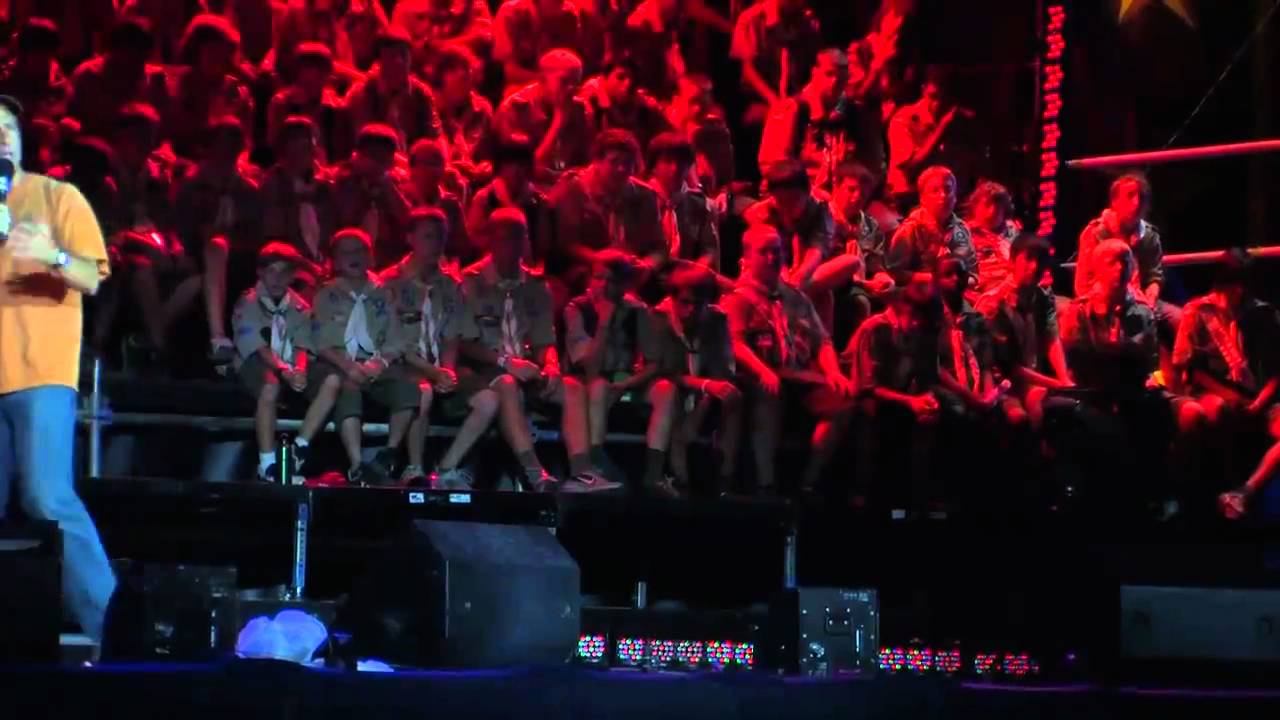 2010 Jamboree Memories | Eagle Scout Mike Rowe Speaks at the Jamboree ...