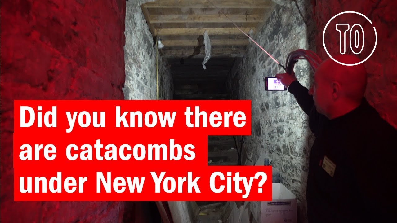 Take a Tour of the Catacombs under New York City - YouTube