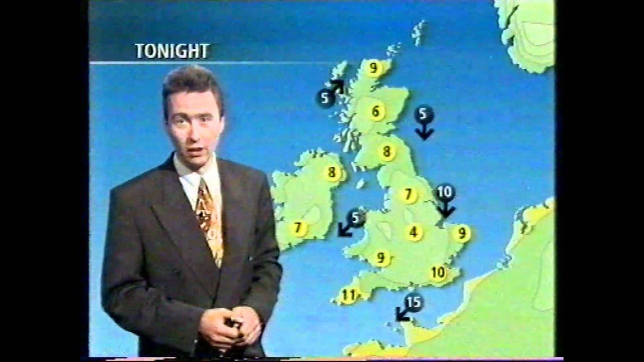 BBC Weather 26th August 1993 - YouTube