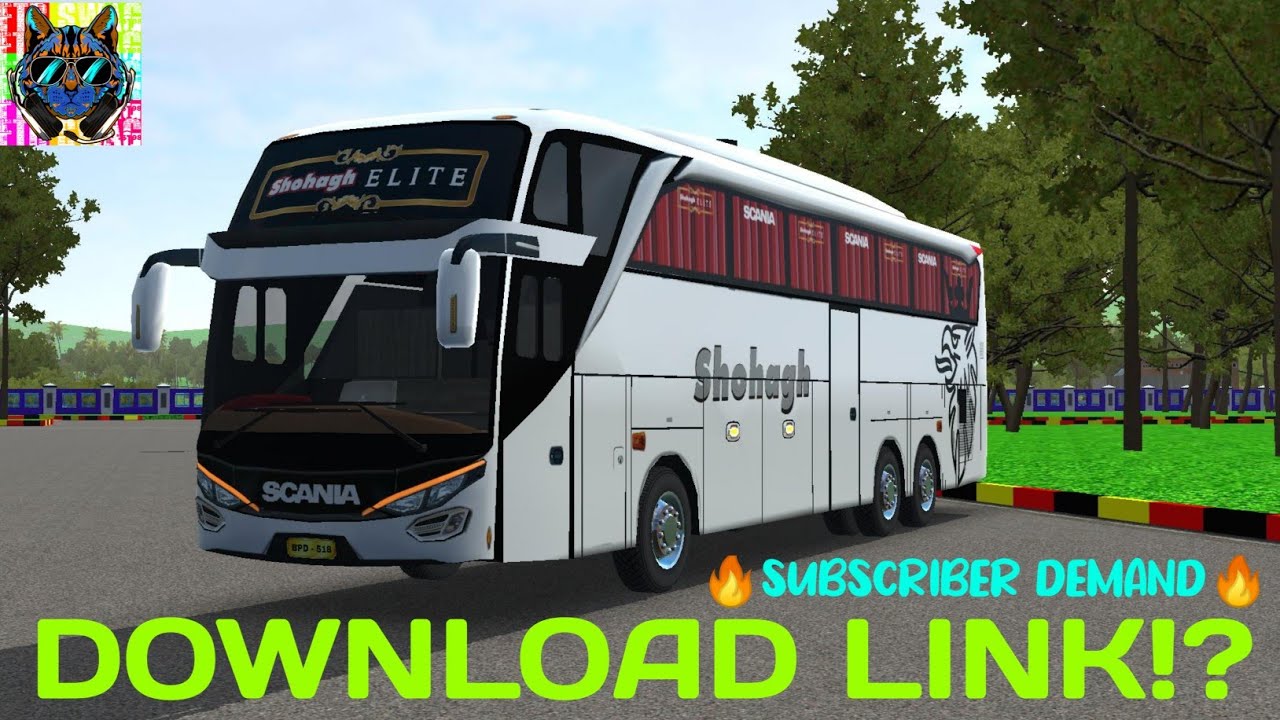 BUS SIMULATOR INDONESIA | SHOHAG ELITE BUS SKIN FOR SECOND BUS | BUS ...