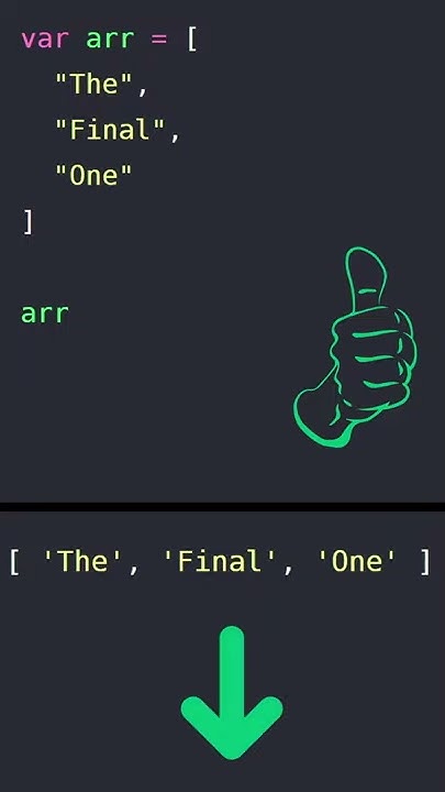 29) ValueOf - JS Array Methods Under A Minute #Shorts - YouTube