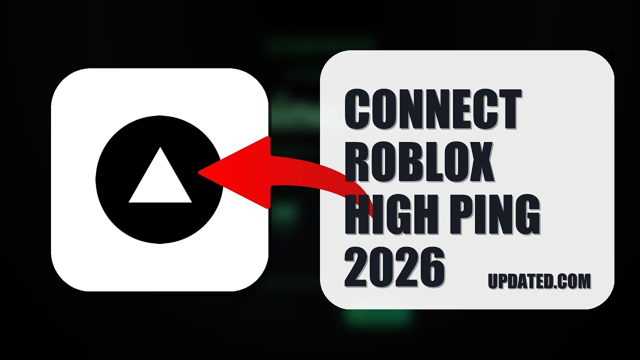 How To Connect Roblox High Ping 2026 (UPDATED 2026) - YouTube