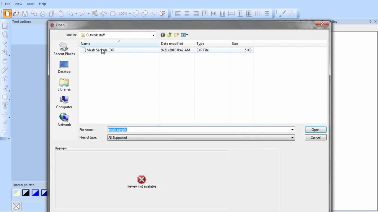 Mesh fill V6-CutWork.mp4 - YouTube