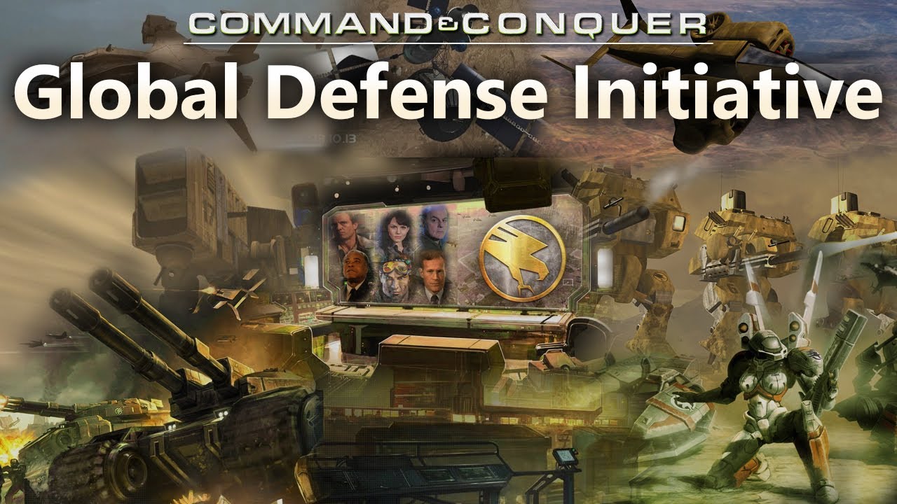Global Defense Initiative - Command and Conquer - Tiberium Lore - YouTube