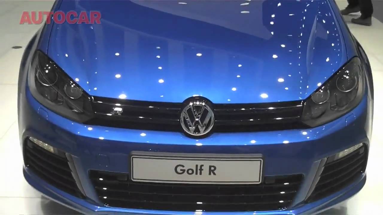 Frankfurt Motor Show - VW Golf R by autocar.co.uk - YouTube