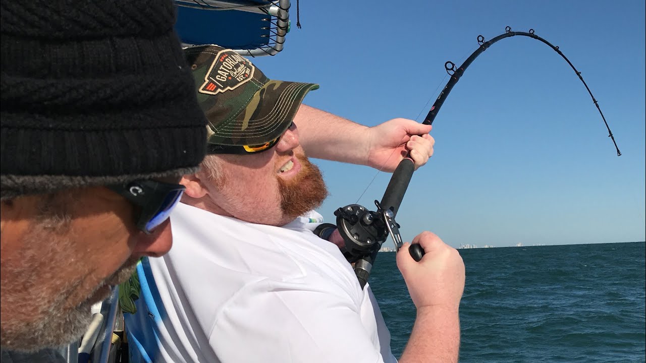 Hammerheads on the hook Shark Fishing Ponce Inlet! 2022 - YouTube