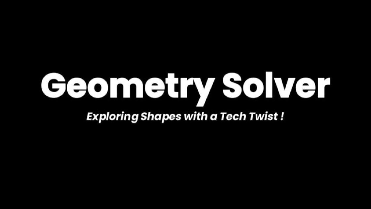 Geometry Solver | AR Application - YouTube