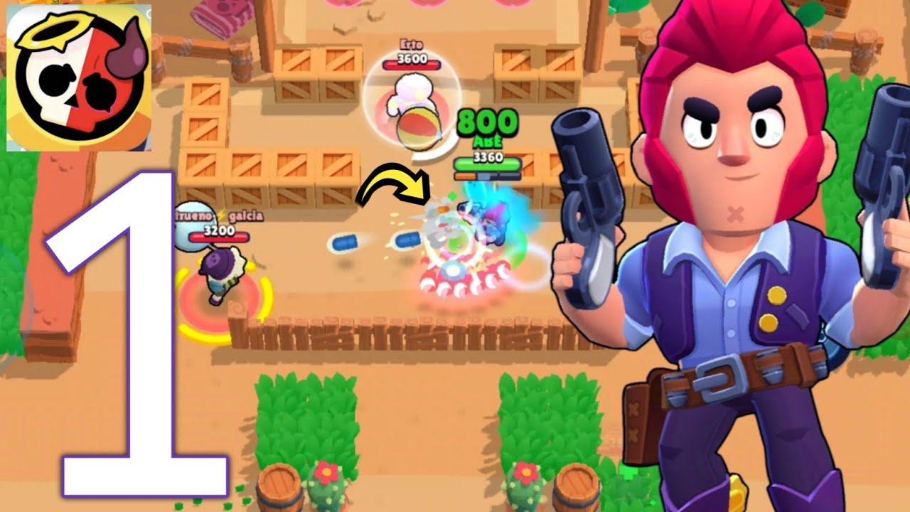 COLT DAMAGE DEALER BRAWL BALL IN RANDOM | BRAWL STARS GAMEPLAY ...