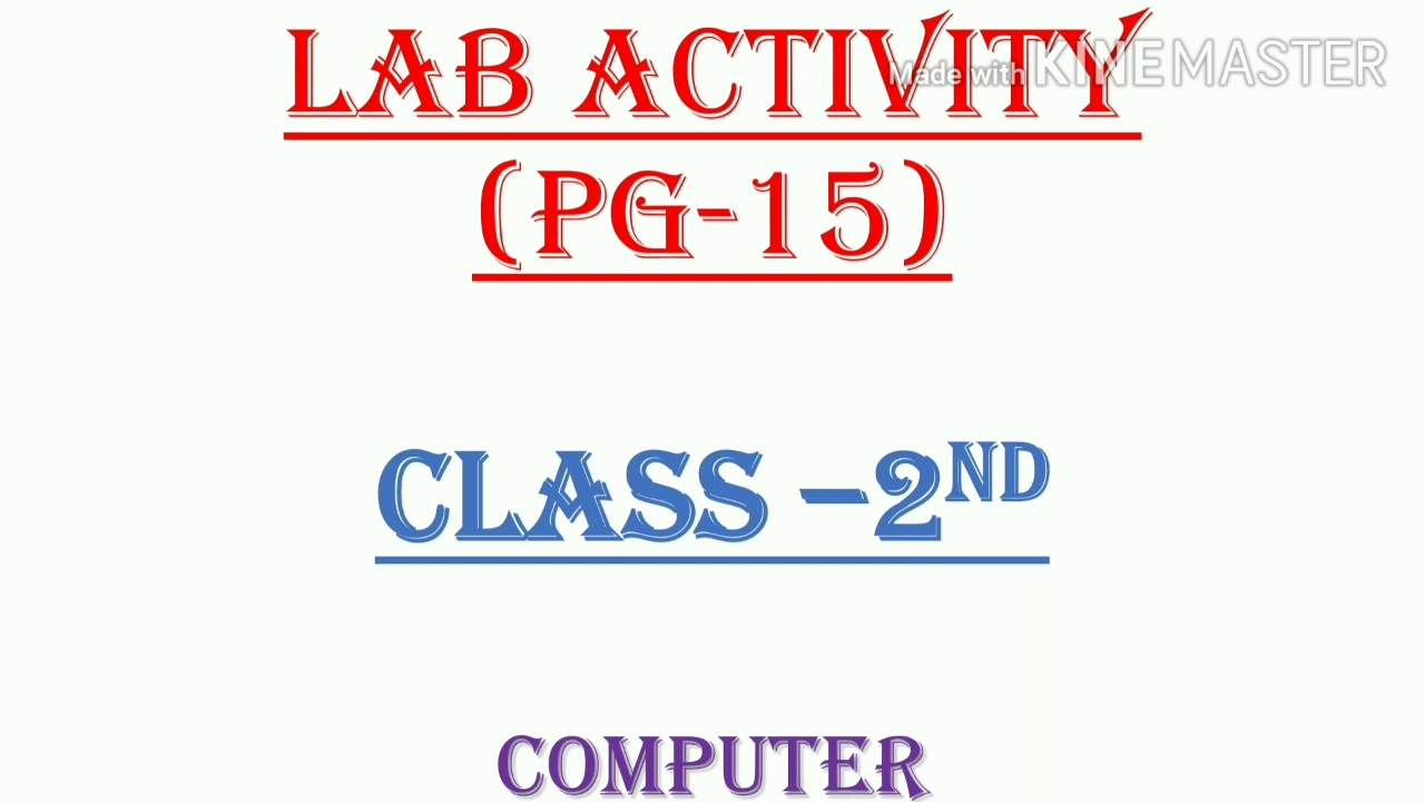Class 2 practical chp1 - YouTube