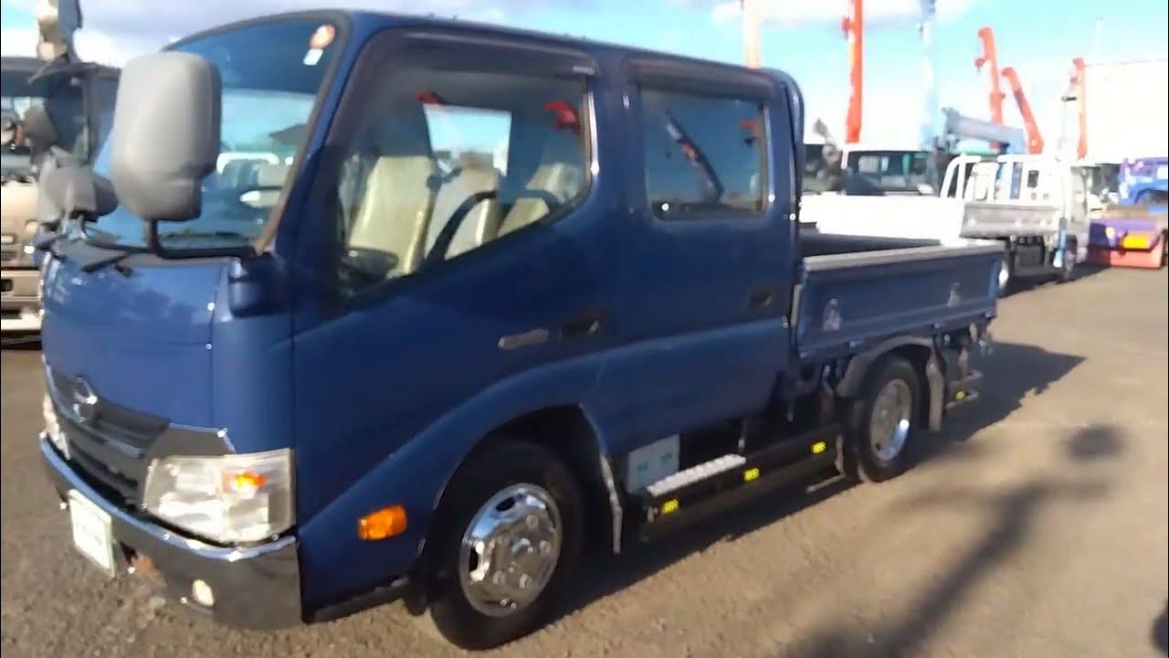[ダブルキャブ] H26 デュトロ 6人乗り 全席PW リアヒーター付 4ナンバー 積載2t 準中型(5t未満)免許対応車 車検付 - YouTube