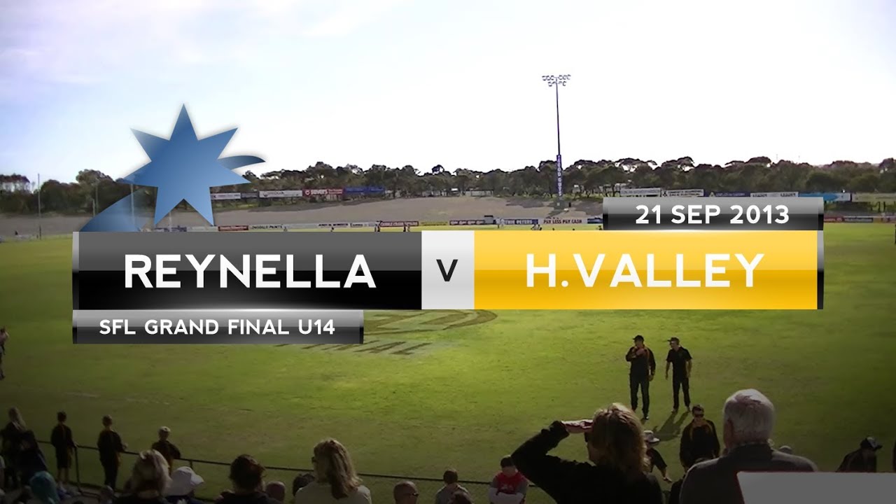 SFL U14 Grand Final 2013: Reynella v Happy Valley - YouTube