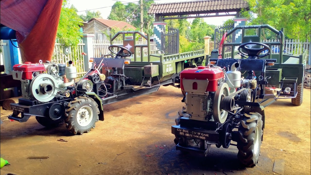 xe cong nong garage cư Êban tiếp tục giao xe cho bà con ace đak Lăk ...