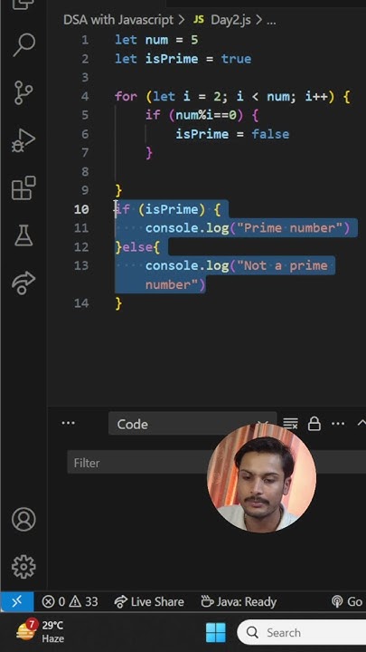 DSA with javascript, Day 2 { developer, interview, programming } # ...