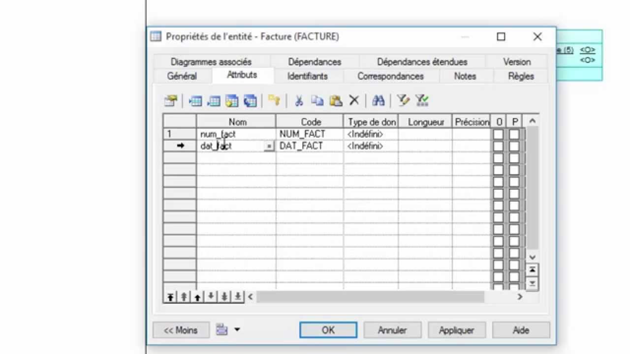 Générer une base de données( sql server) a partir du MCD ...