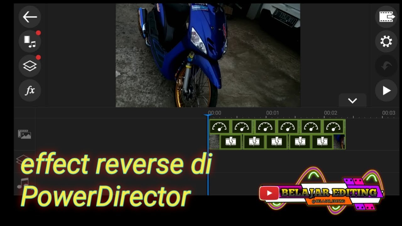TUTORIAL EFFECT REVERSE DI POWERDIRECTOR DENGAN MUDAH !!! - YouTube