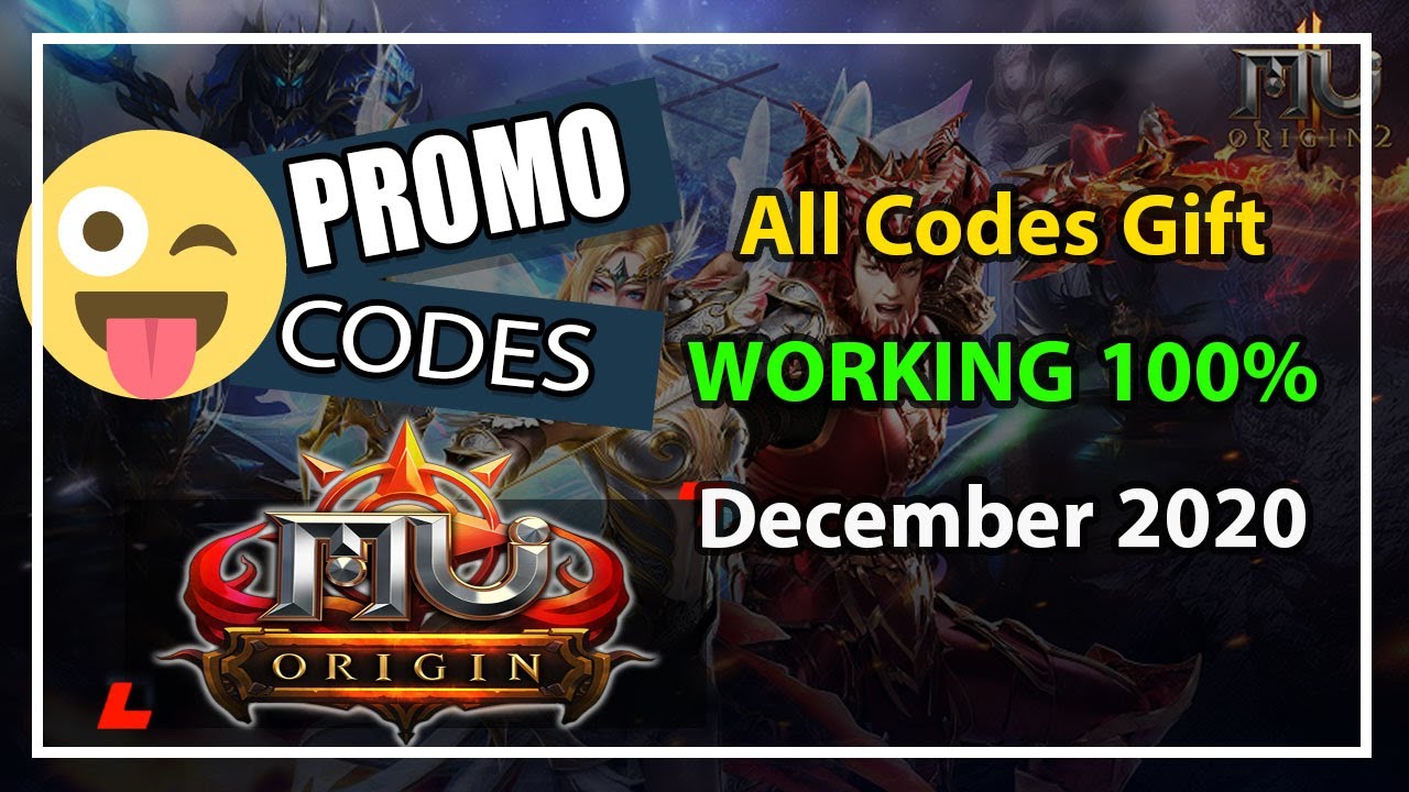 MU Origin 2 Now Gift Codes 🔥 - YouTube