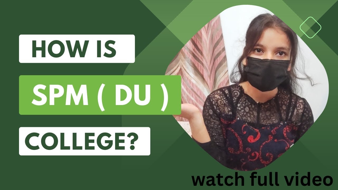 All information about SPM college ,Delhi University , for girls, #du# ...