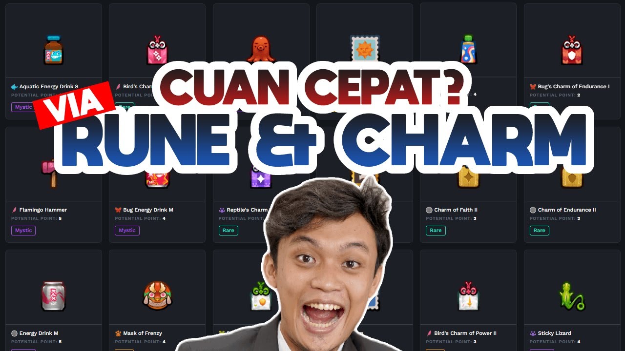 Cara Jual Beli Rune & Charm - AXIE ORIGIN INDONESIA - YouTube