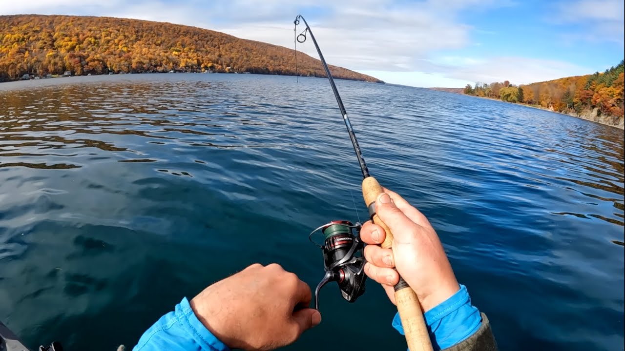 Kayak Fishing for Yellow Perch - YouTube