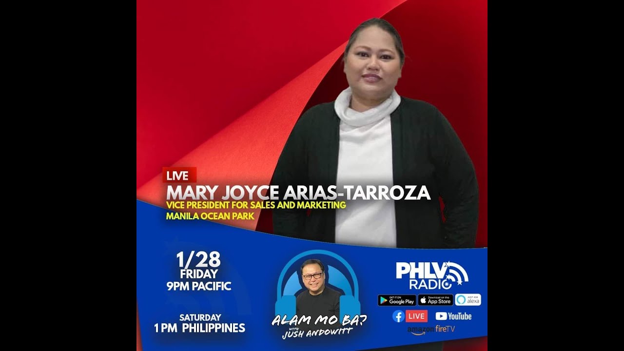 WATCH MARY JOYCE ARIAS-TARROZA OF Manila Ocean Park on #AlamMoBa? with ...