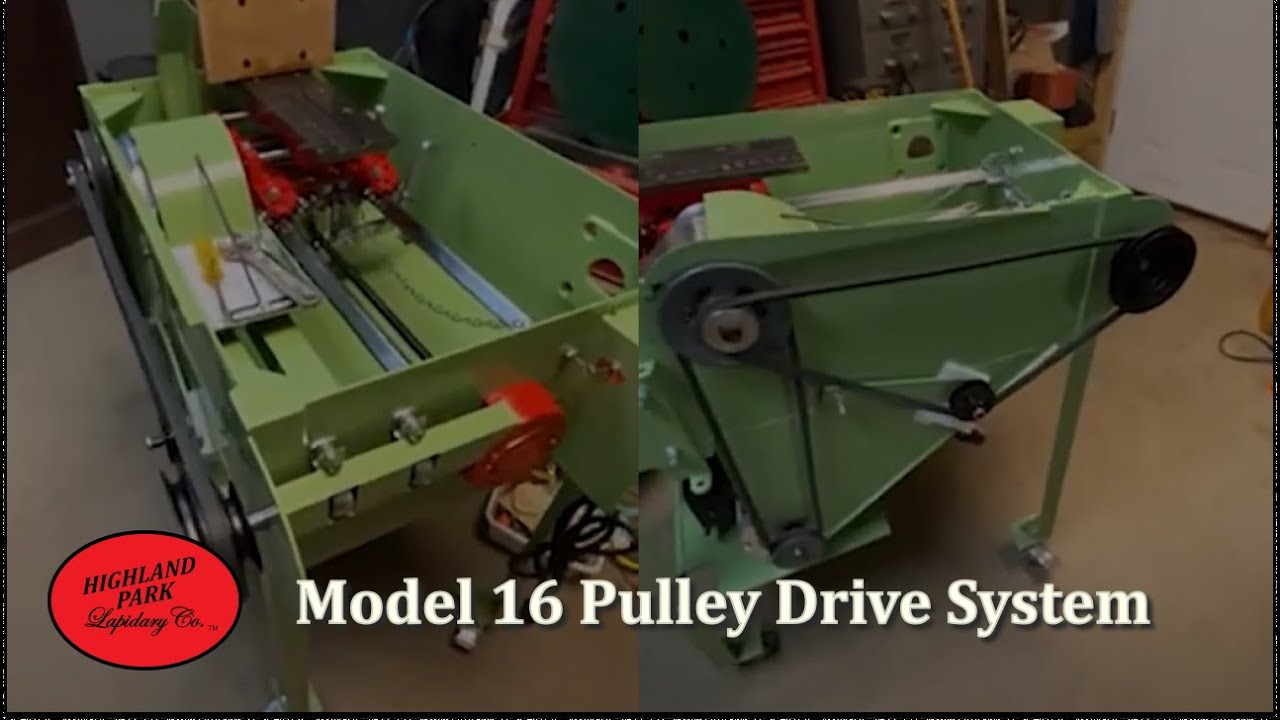 Model 16 Pulley Drive System - YouTube