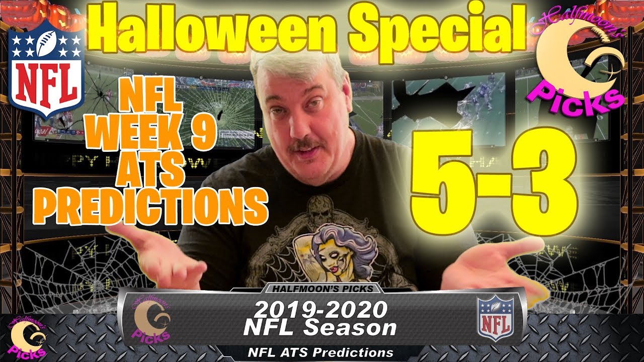 NFL Week 9 ATS Picks for the 2019-2020 Football Season - YouTube