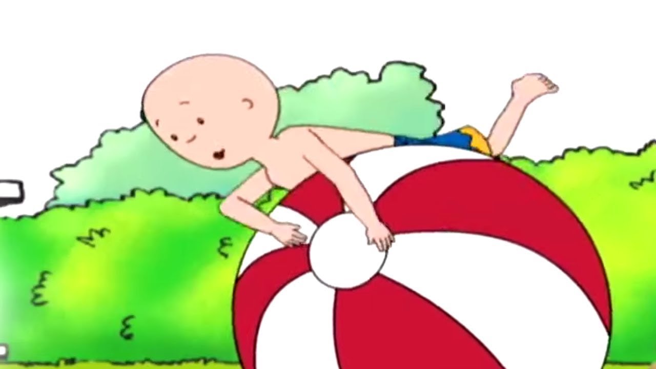 Caillou and the Inflatable Ball | Caillou Cartoon - YouTube