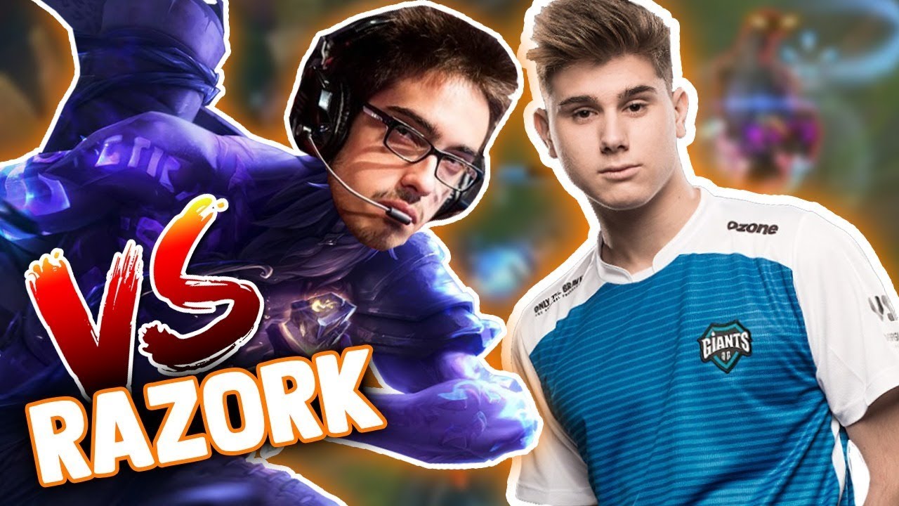 ¿CÓMO PEGA TANTO este PERSONAJE? Jugando CONTRA RAZORK! | Ryze ...