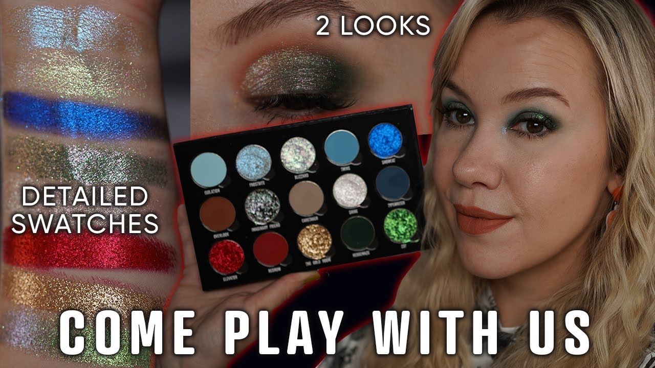 Bella Beaute Bar Come Play With Us Palette | Detailed Swatches & 2 ...